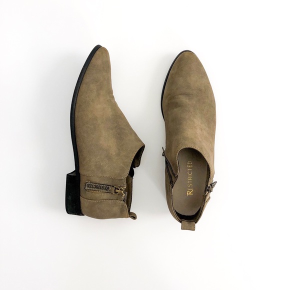 Restricted | Shoes | Restricted Brand Womens Almond Toe Alice Booties ...